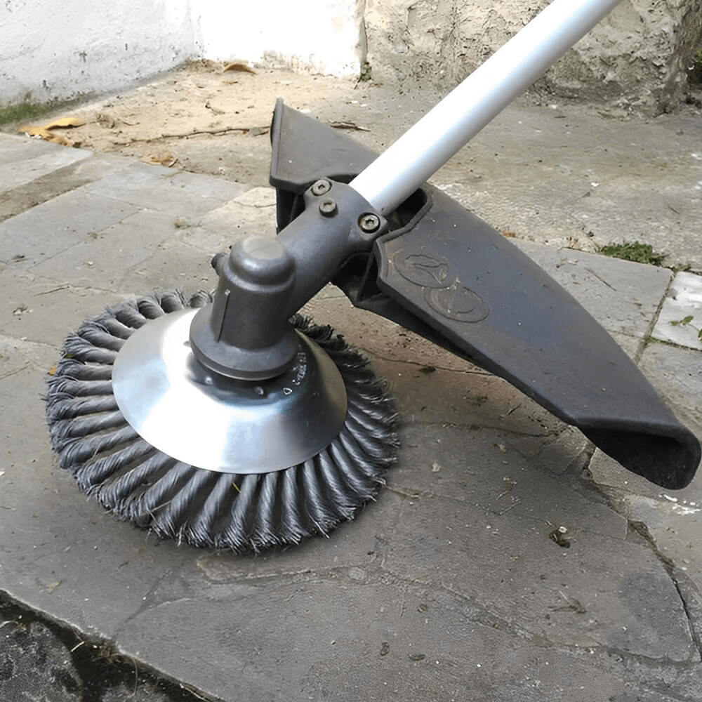 Wire Wheel For Weed Eater, 8 inches - Mounteen